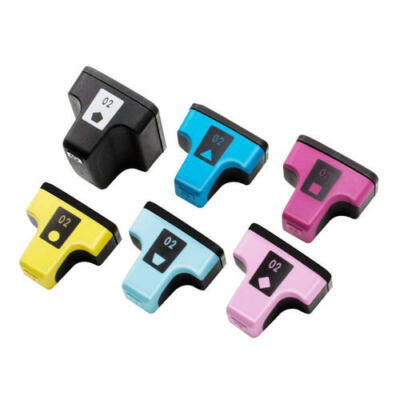 18x Ink Cartridge for HP 02 photosmart 3108 C6270 C7180 D6160 D6168 ...