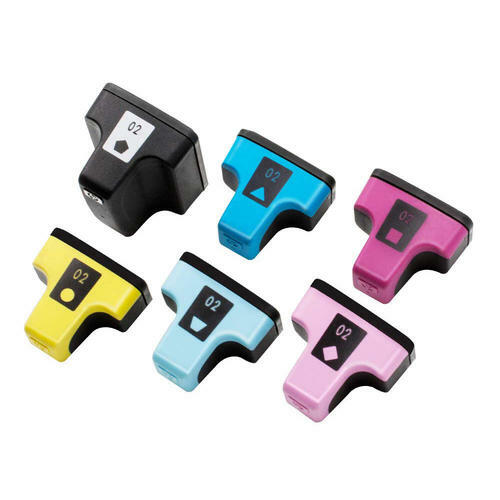 6 Generic Ink Cartridges for HP 02 HP 3110 C7180 C7180 D6100 D7200 ...