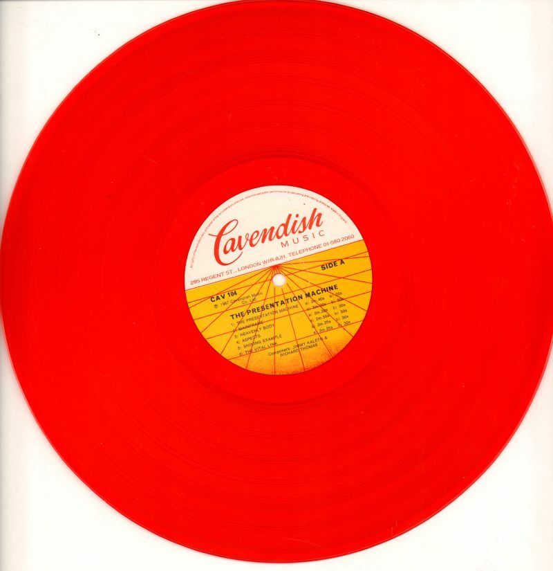 Jimmy Kaleth & Richard Thomas(Vinyl LP)The Presentation Machine-Cavendi ...