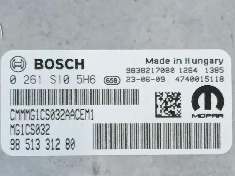 9851331280 boîtier moteur uce pour OPEL CORSA F (P2JO) 1.2 (68 ...