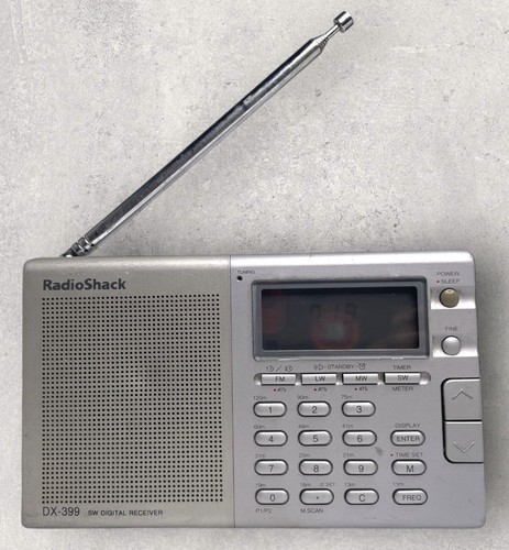Radio Shack DX-399 SW Digital Receiver FM Stereo MW/LW | eBay