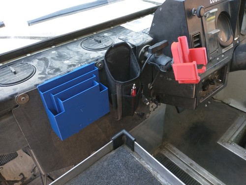 USPS LLV Scanner (Zebra TC77) Holder/Cradle 3D Printed For RAM Ball ...