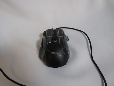 TITAN Wired LED Gaming Mouse w/4 Adjustable DPI Modes #GA-0536 Working ...