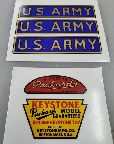 KEYSTONE U.S. ARMY DECAL SET | eBay
