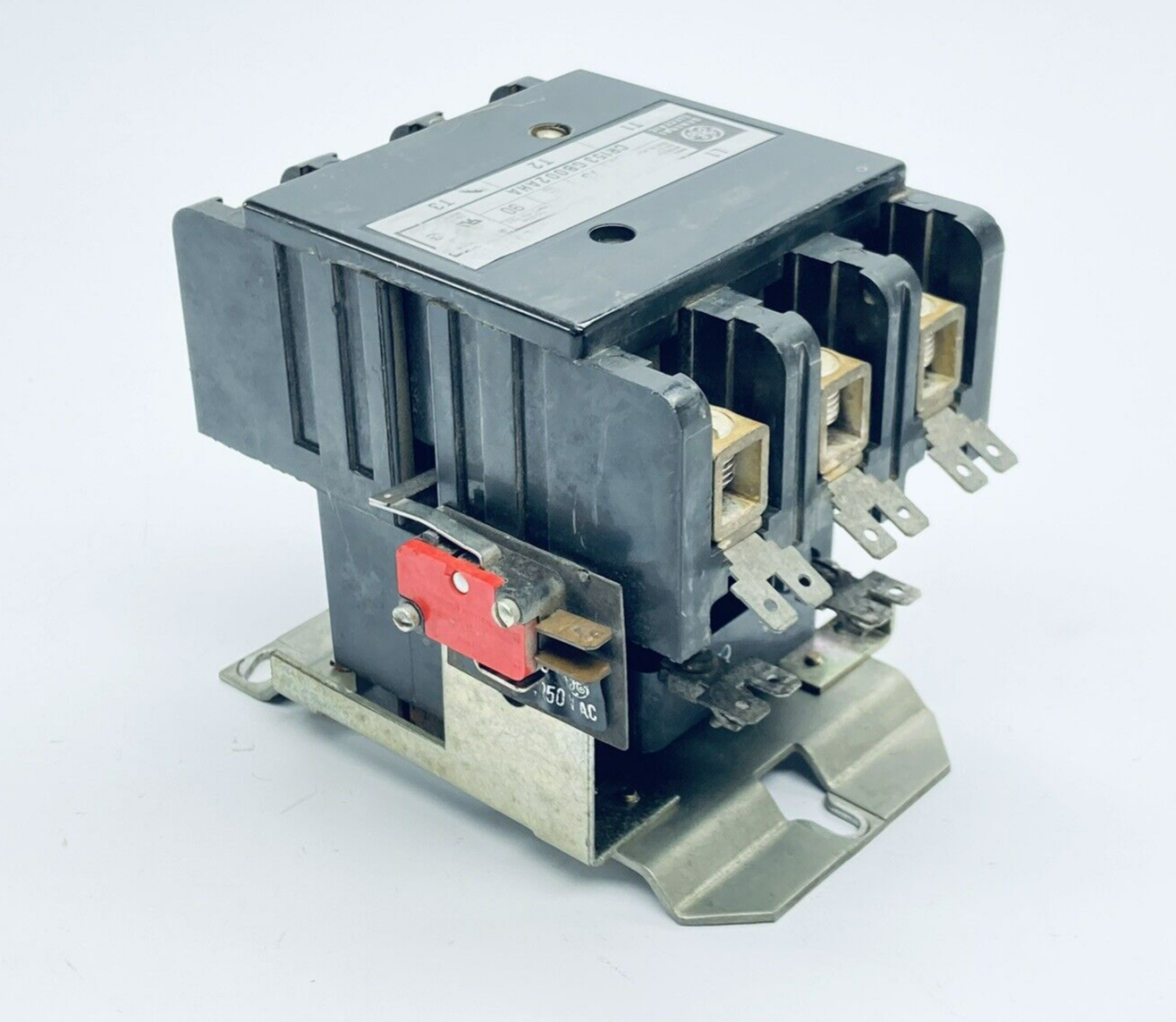 GENERAL ELECTRIC CR153 GB002AHA CONTACTOR 1PH-2P OR 3PH-3P W/ 55-B22A ...