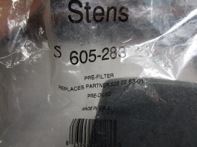 Stens 605-283 Partner 506226301 Cut Off Saw Pre-Filter for K650 K700 | eBay