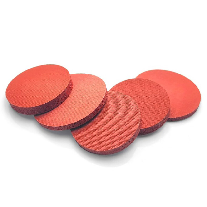 Round Silicone Foamed Sponge Discs Pad Buffer | 5mm Thick | Diameter ...