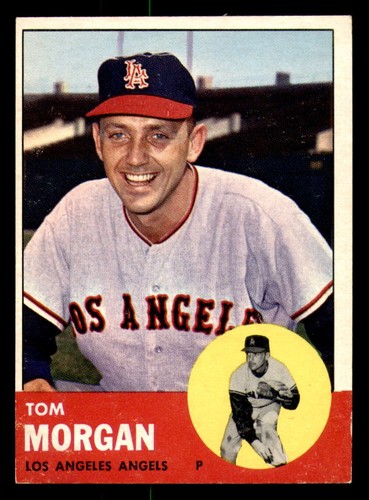 1963 Topps #421 Tom Morgan Ex-Mint Angels ID:361518 | eBay