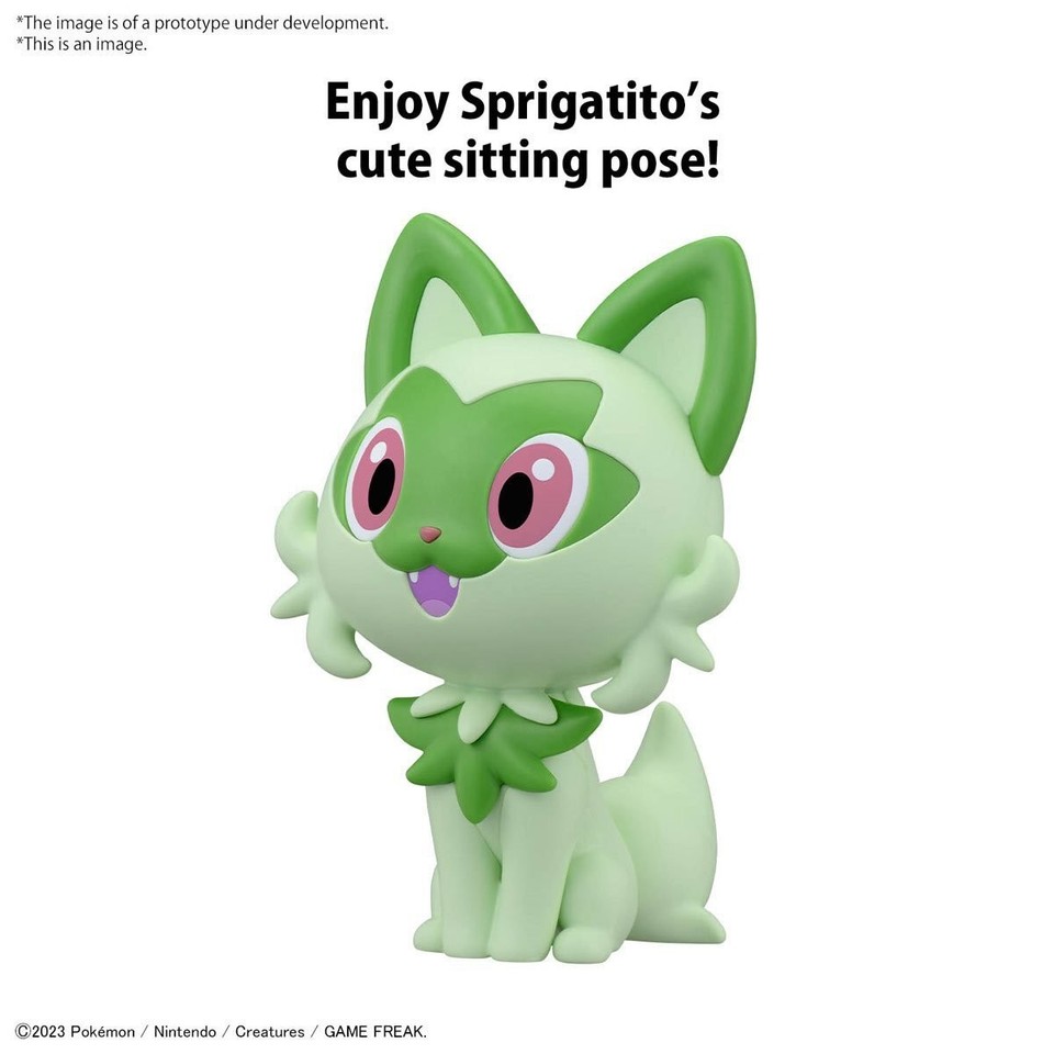 Pokemon Sprigatito Quick Model Kit | eBay