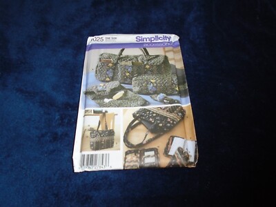 Simplicity Accessories 5025 Duffle, Toiletry Bags & more, New Uncut ...
