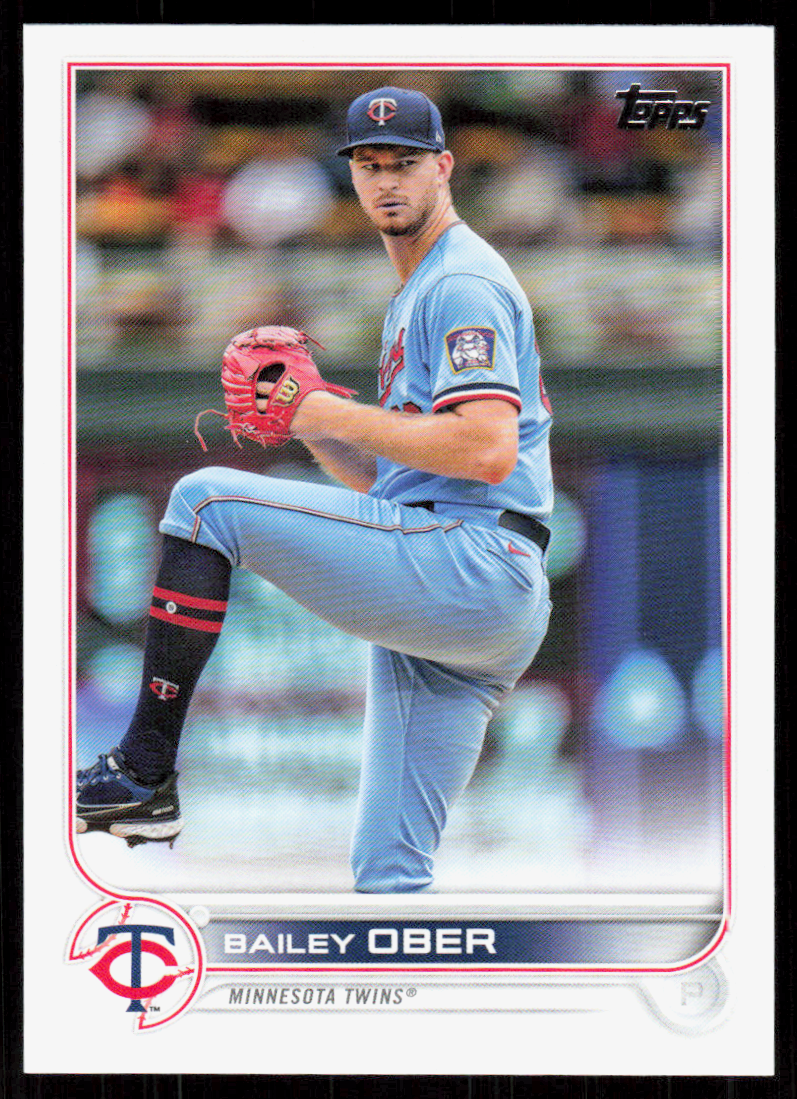 2022 Topps 590 Bailey Ober Minnesota Twins | eBay