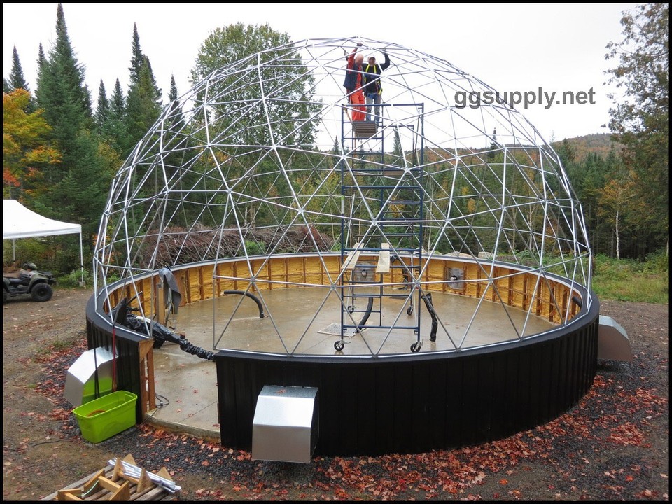 Geodesic Dome 34ft._6V frequency Frame Only + FREE SHIPPING! | eBay