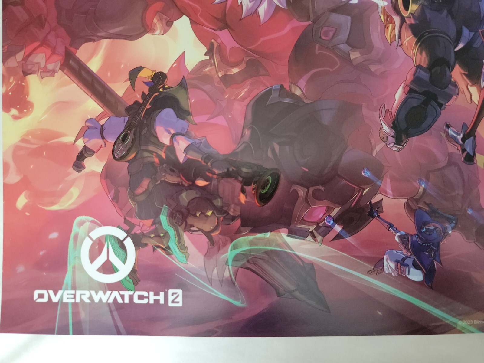 EXCLUSIVE Blizzcon 2023 Overwatch 2 Poster Blizzard Entertainment | eBay