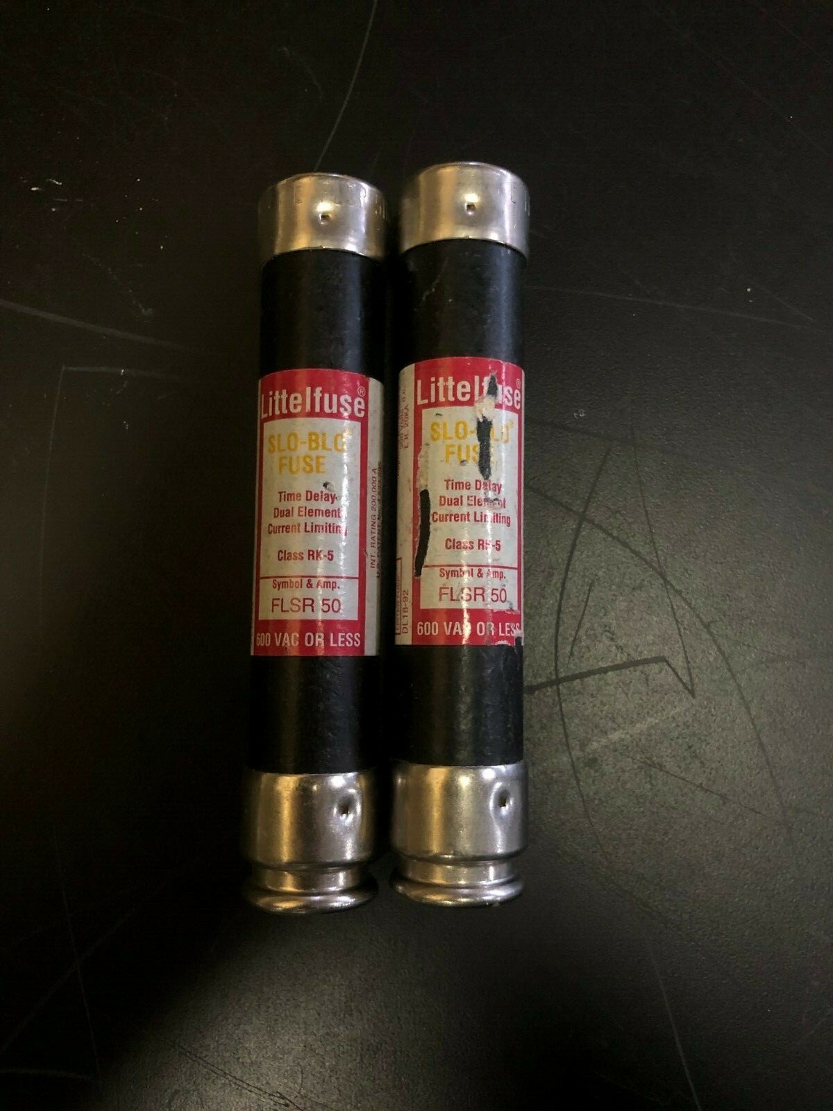Littelfuse FLSR-50 Slo-Blo Fuse 50A 600V (Lot of 2) | eBay
