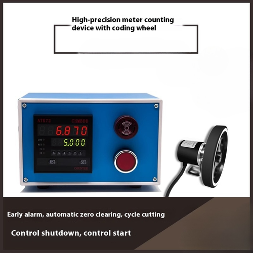 Meter Meter w/ Encoder Electronic Digital Display Roller Type Length ...