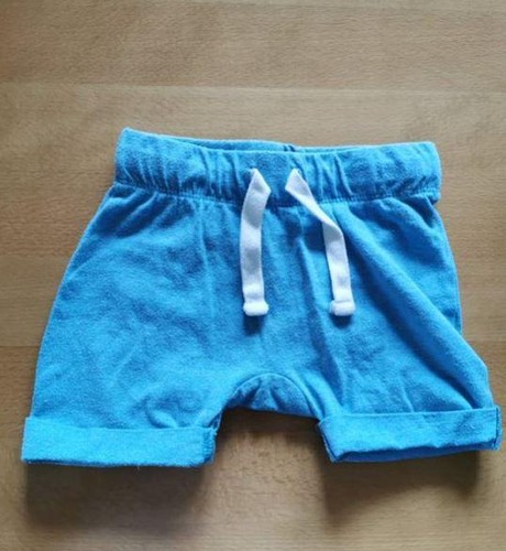 Gr.62 - Topomini - Baby Stoff Short - Blau - Gebraucht | eBay.de