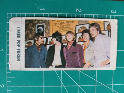 1969 Lyons Maid Ice Cream Pop Stars Token ROLLING STONES GROUP BAND ...