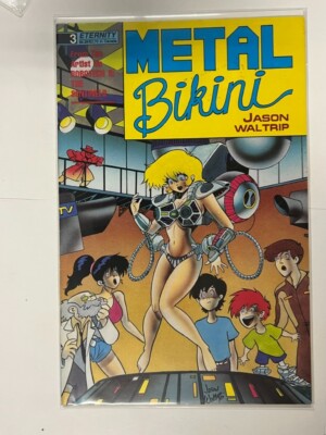 Metal Bikini #3 Jason Waltrip 1991 Eternity Comics | Combined Shipping B&B | eBay