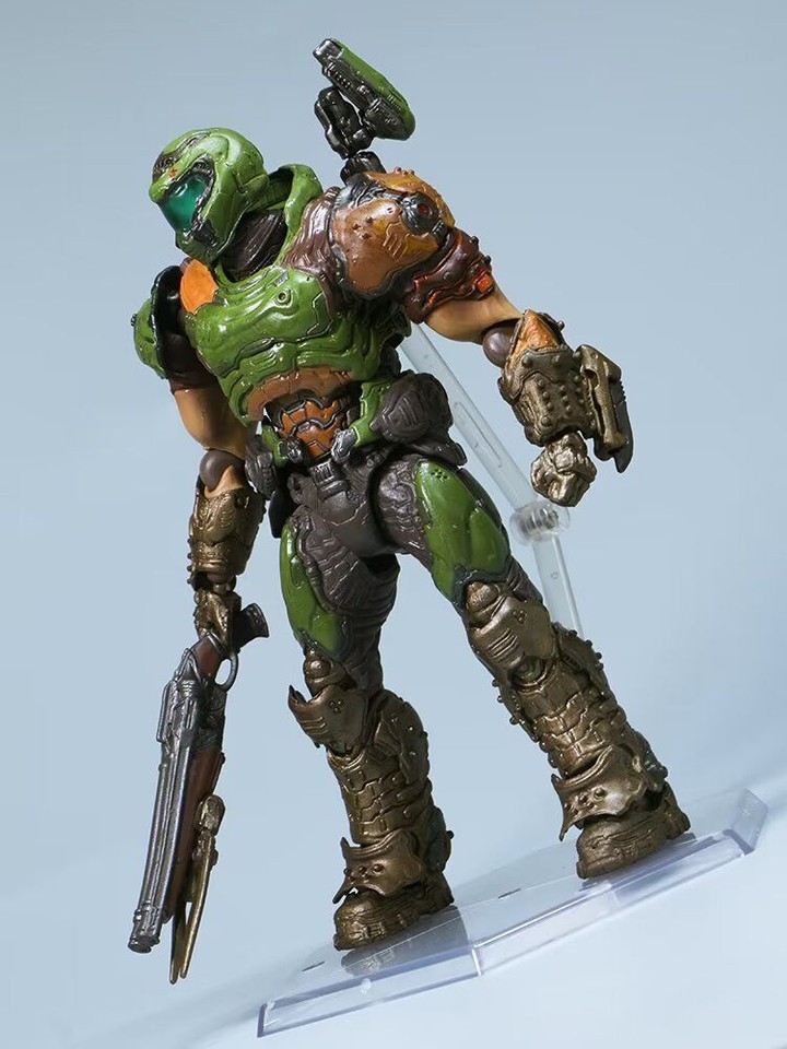 Doom Eternal Demon Hunter Action Figure Figma SP-140 Model Toys in box ...