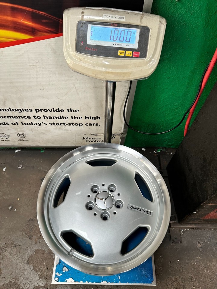 New 17 inch 17x8 MERCEDES AMG Monoblock Design Fit W210 W211 W140 W202 ...