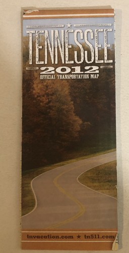 Tennessee Travel Map Fold Out Brochure Booklet Ephemera M5 | eBay