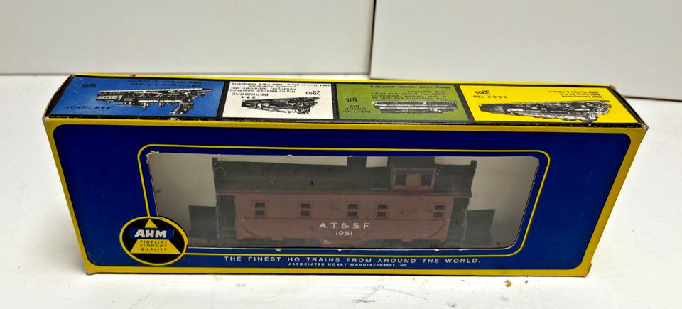 AHM A.T & S.F 1951 THE FINEST HO TRAIN SET FROM AROUND THE WORLD | eBay