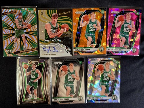 2024-25 Baylor Scheierman 7 Card Rookie Lot- Includes 1 Auto /35 | eBay