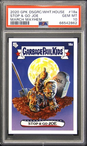 2020 Garbage Pail Kids Disg-Race To The White House #18a Stop & Go Joe ...