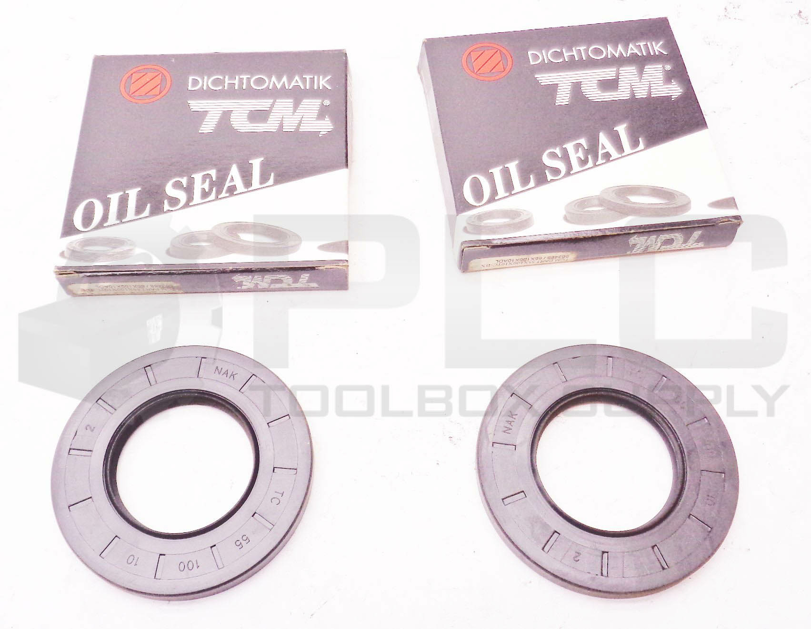 LOT OF 2 NEW TCM 55X100X10TC-BX OIL SEALS | eBay