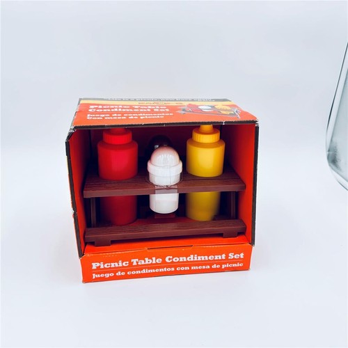 Barbecue Condiment Picnic Table BBQ Accessories Condiment Set Mr Bar B ...