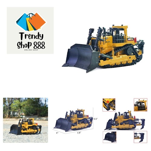 1/50 Scale Diecast Truck Alloy Models Bulldozer Vehicle Construction ...