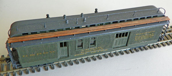 HOn3 D&RGW #62 Railway PO & Express Baggage Car Kit, laser cut wood ...