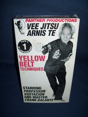 Yellow Belt Techniques Tape #1 Vee Jitsu Arnis Te Panther Productions ...