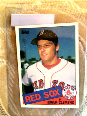TOPPS ROGER CLEMENS 1985 #181 ROOKIE CARD NM/MT OR BETTER | eBay