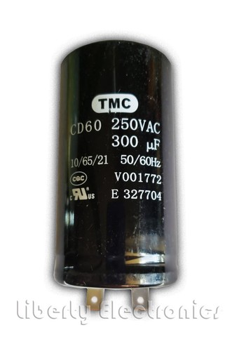 NEW 300 uF MFD 250V CD60 AC MOTOR STARTING CAPACITOR 50x100mm | eBay
