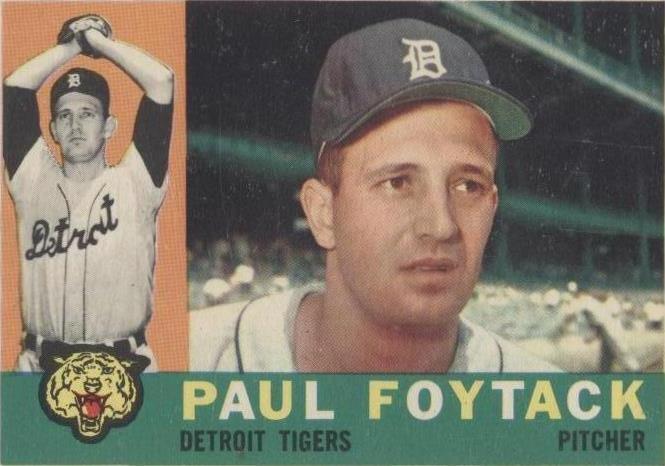 1960 Topps - Paul Foytack #364 for sale online | eBay