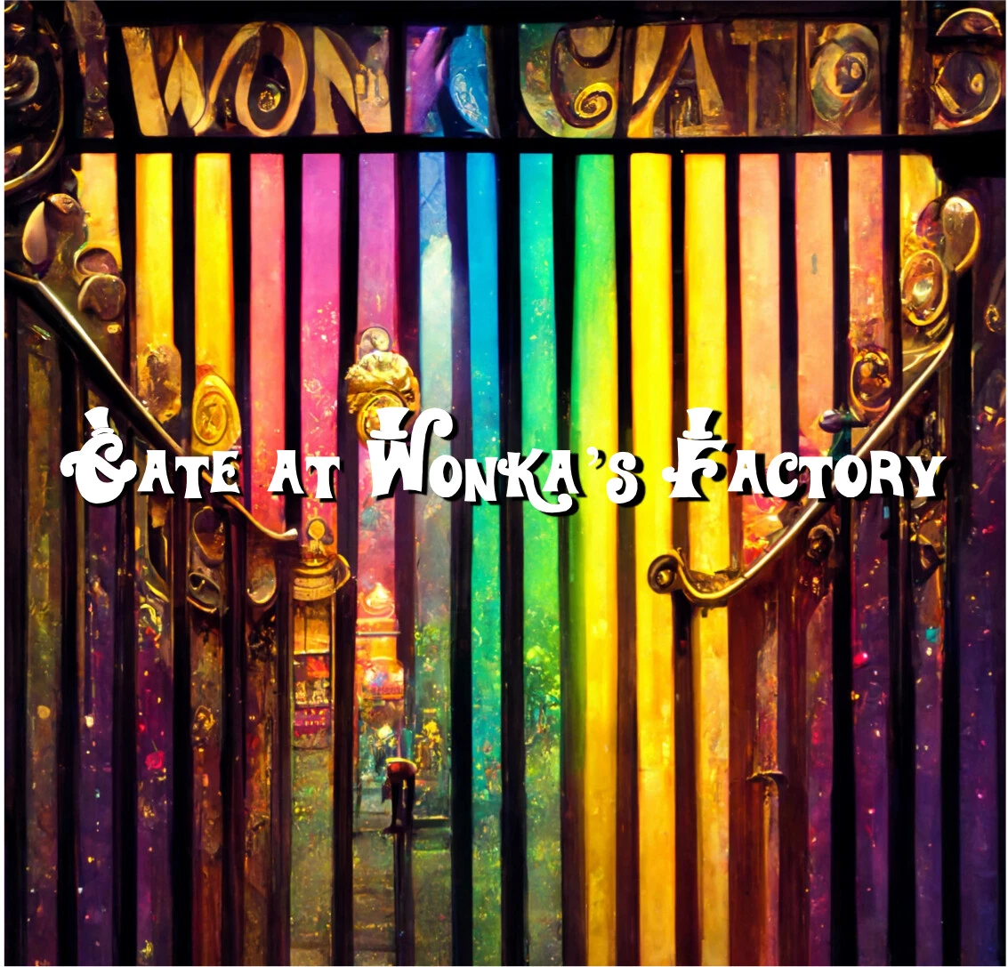 Willy Wonka Chocolate Factory Gate