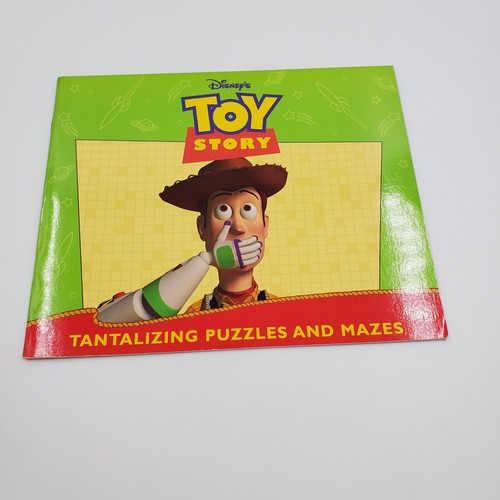 Disney's Toy Story Tantalizing Puzzles and Mazes Activity Book 1996 ...