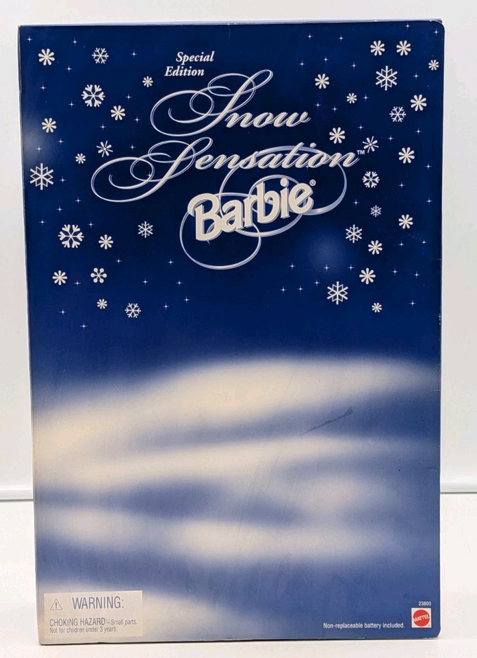 1999 Snow Sensation Barbie Doll & Snow Globe New In Box NRFB | eBay