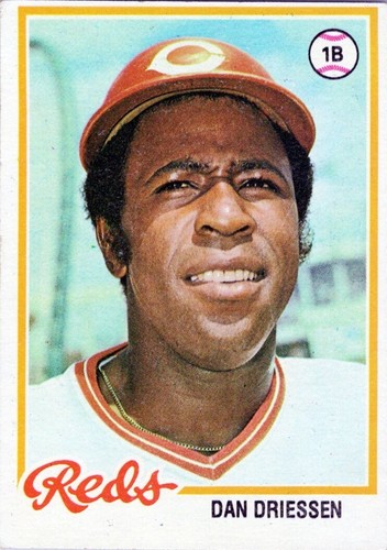1978 Topps #246 Dan Driessen Cincinnati Reds EX | eBay