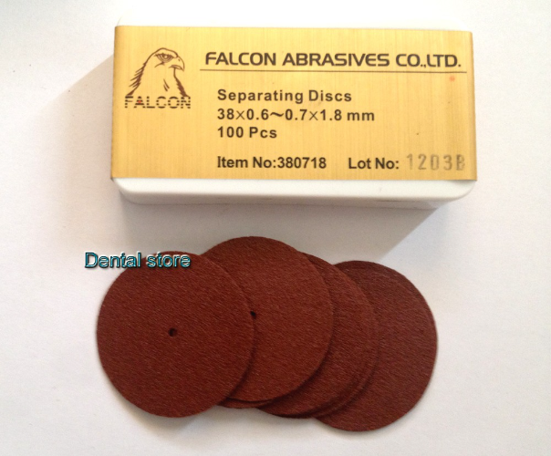 Dental Lab Products Separating discs 100 pcs/box 38*0.6~0.7*1.8mm | eBay