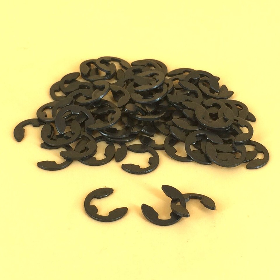 100Pcs E-Clip /Snap Ring /Circlip Select Size From 3mm to 8mm | eBay