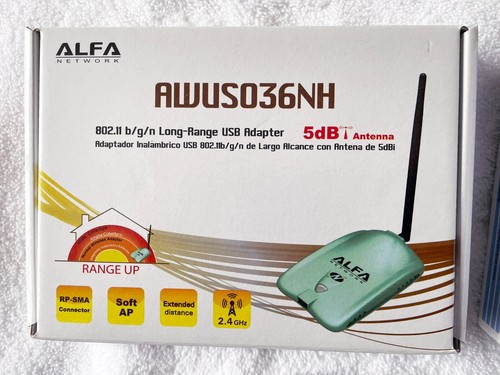 Alpha Network AWUS036NH Long-Range USB Adapter | eBay