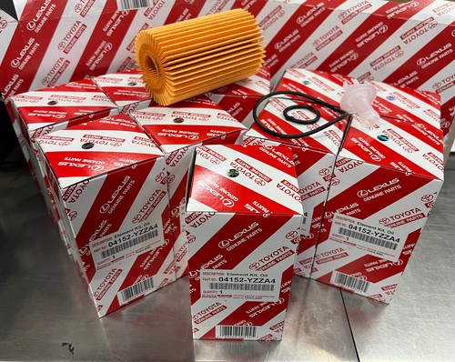 10x TOYOTA / LEXUS GENUINE OEM OIL FILTER CATRIDGE ELEMENT 10 PACK ...