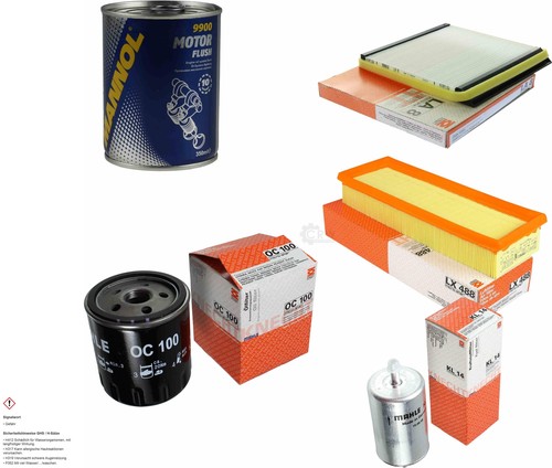 MAHLE / KNECHT Set d'inspection Ensemble de Filtres SCT Lavage moteur ...