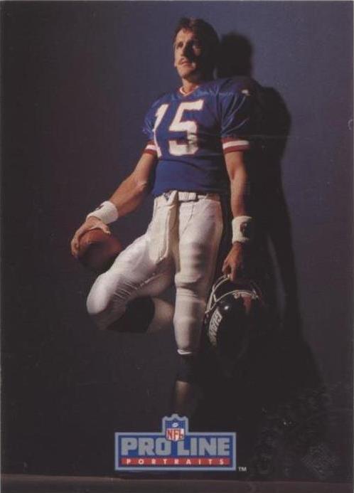 1991 Pro Line Portraits - Autographs Jeff Hostetler (AU) for sale ...