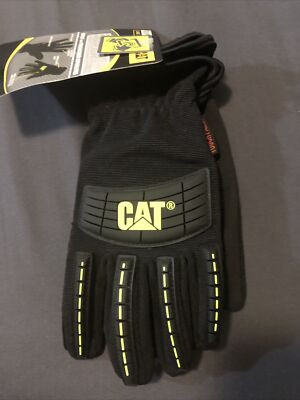Caterpillar Cat Work Gloves Large Impact with Touch Screen Fingertips ...