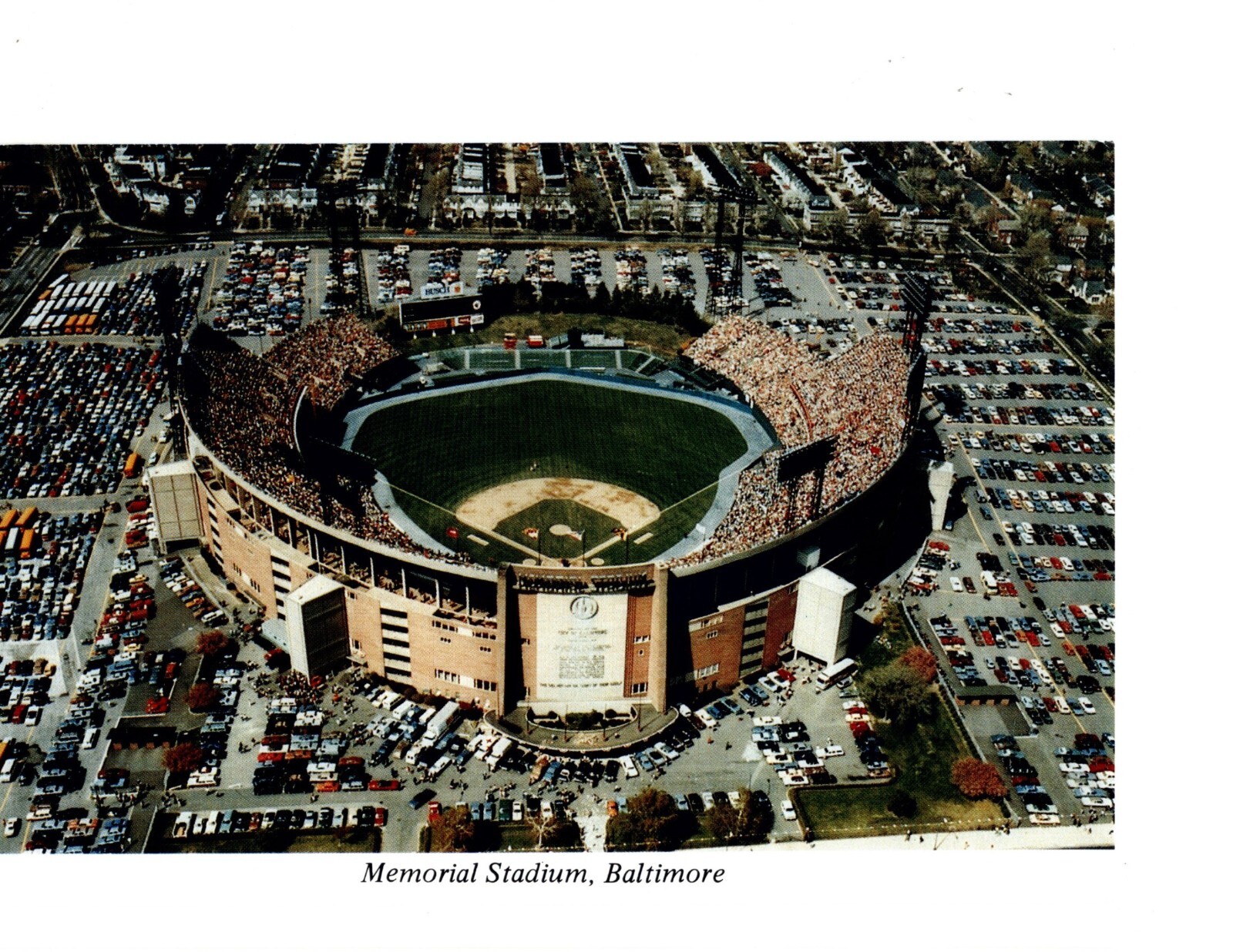 Baltimore Orioles Memorial Stadium