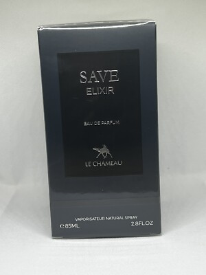 SAVE ELIXIR By LÉ CHAMEAU 2.8 Fl.Oz EAU DE PARFUM For Men. | eBay