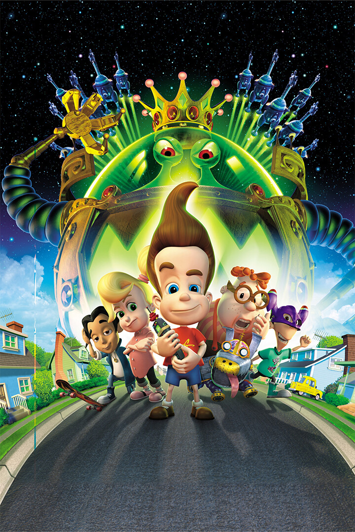 Genius Boy Clipart Jimmy Neutron: Boy Genius Movie Poster Print (11 X